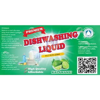 sticker labels for dishwashing liquid generic | Shopee Philippines