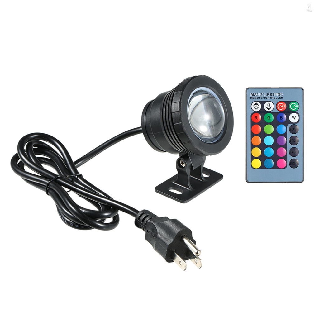F&L AC85-265V 20W RGB LEDs Underwater Light Submersible Lamp with ...