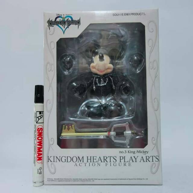 6 Inch King Micky Kingdom Hearts Playarys Around The Kingdoms | Shopee ...