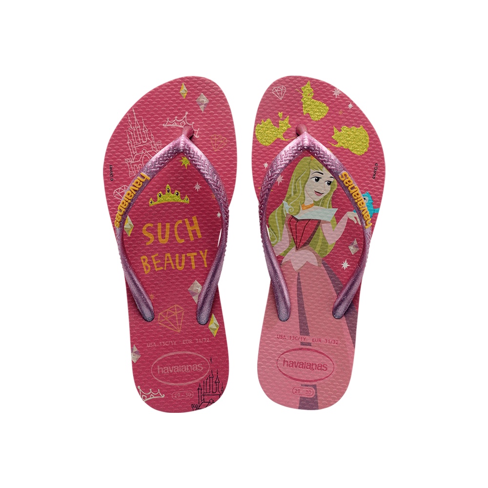 Havaianas Kids Slim Princess Crystal Rose | Shopee Philippines