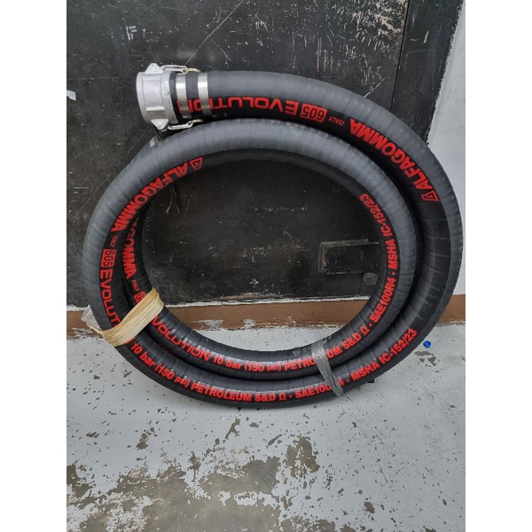 Fuel tanker truck suction and discharge hose 2.5" x 10ft | Shopee ...