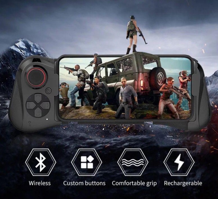 Mocute 058 Wireless Gamepad Bluetooth Game Controller Mobile Phone Grip ...