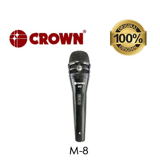 M-8 CROWN CORDED MICROPHONE | Shopee Philippines
