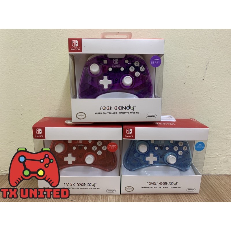 Nintendo Switch Pro Controller (Wire USB) Rock Candy- Product Licensed ...