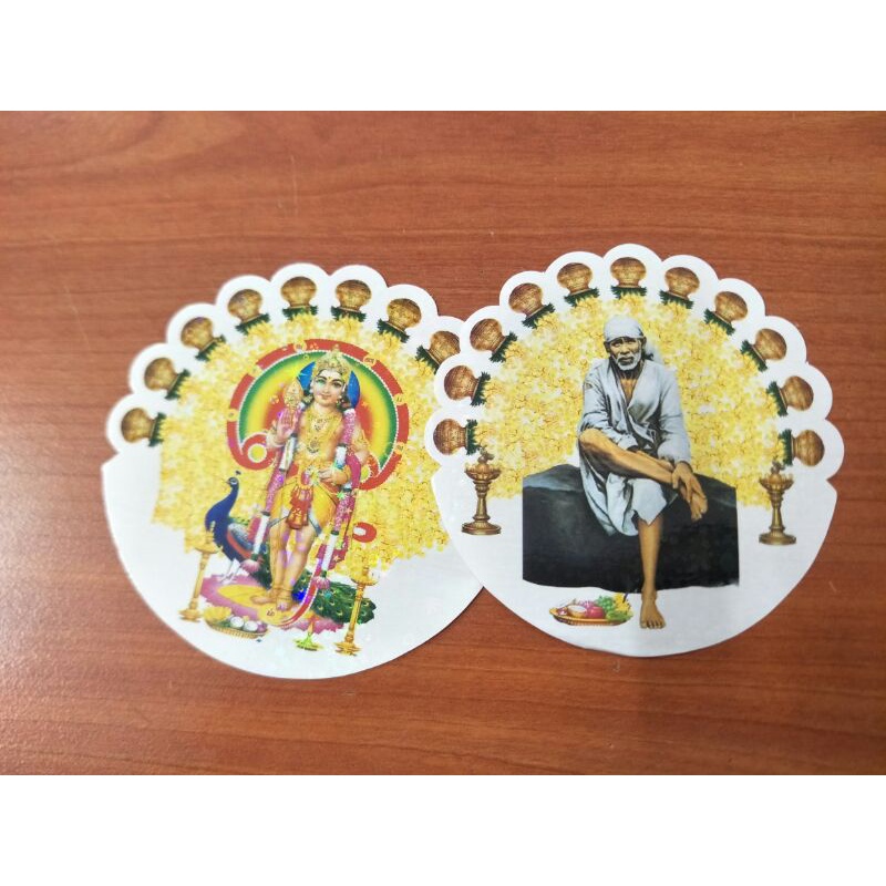 Sai Baba and Murugan Sticker (Normal sticker) | Shopee Philippines