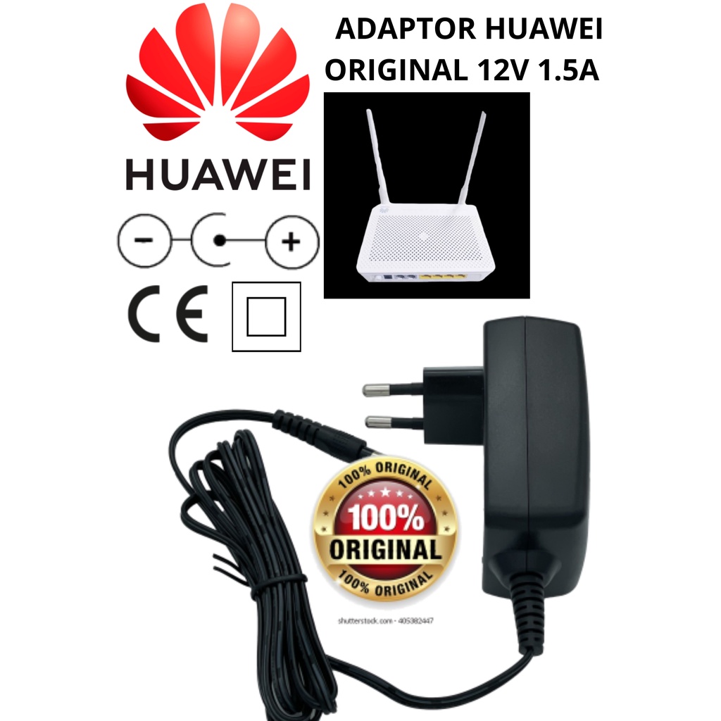 Huawei Switching Adapter 12V 1.5A ORIGINAL ROUTER MODEM ORBIT CCTV DVR ...