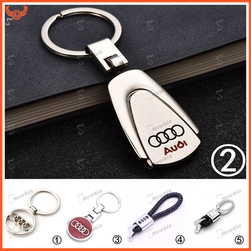 Keychain SET Metal keychain with logo for Audi | Shopee Philippines