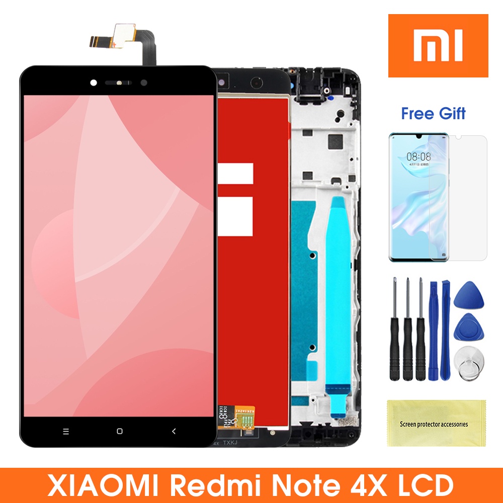 100% Test For Redmi Note 4x LCD Displa Screen Digitizer For Snapdragon ...