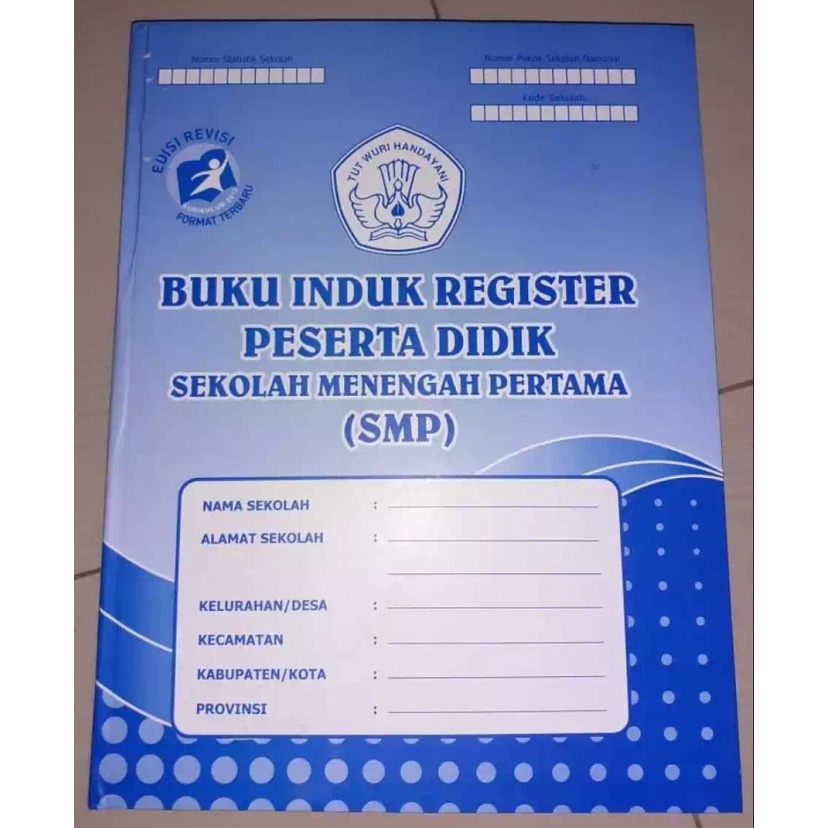 Parent Book Register Of Junior High School Students (SMP) | Shopee ...