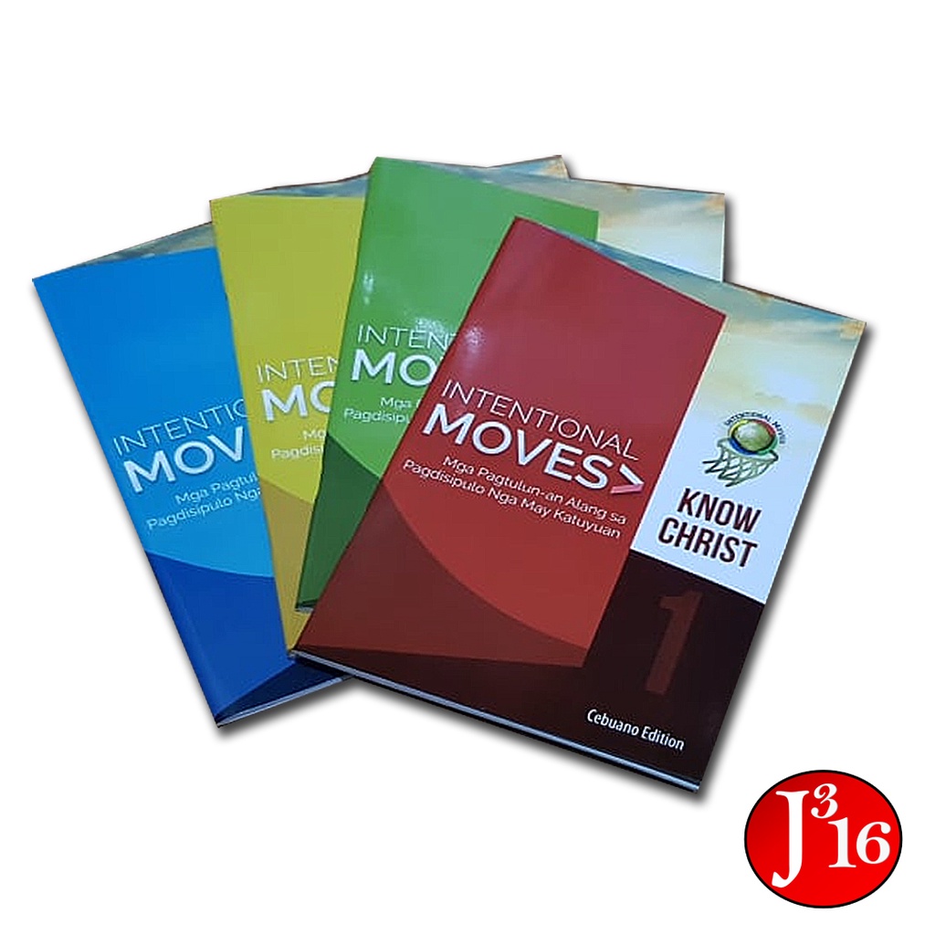 INTENTIONAL MOVES ONE (1) Discipleship Series 1-4 in Set - CEBUANO ...