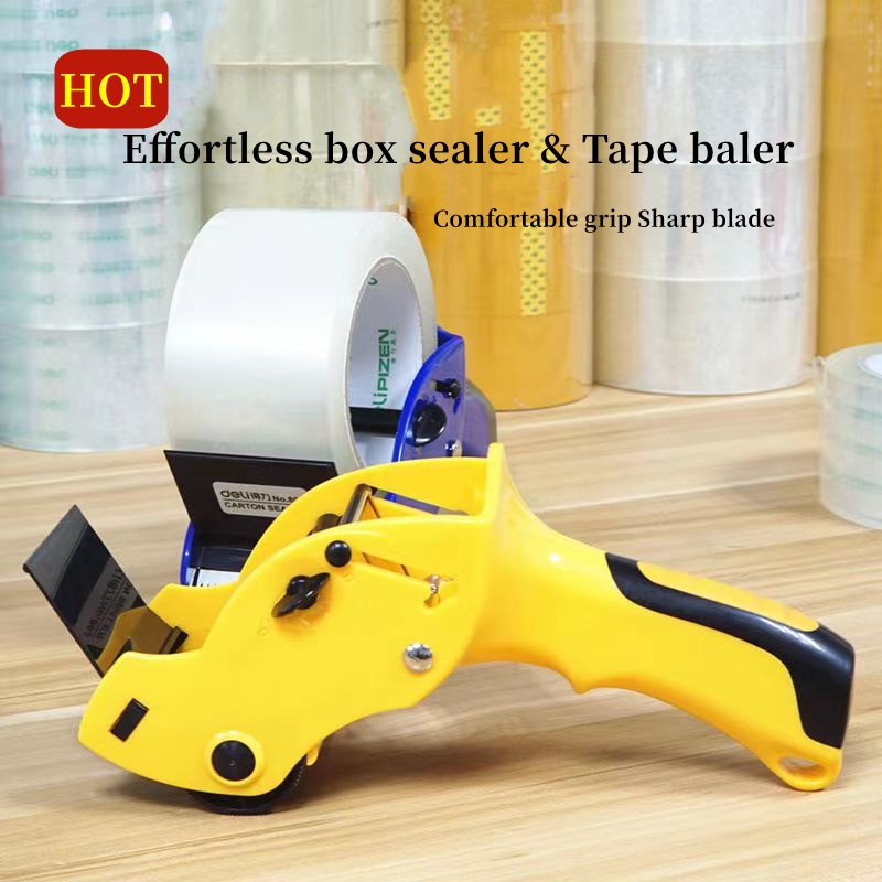 Effort-saving Box Sealer Tape Machine Cutter Handheld Baler Comfortable ...