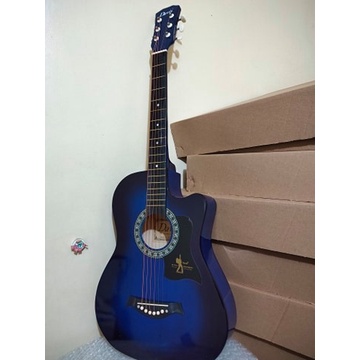 Davis JG38C Acoustic Guitar (COMPLETE PACKAGE) with CAPO, 1 set of ...