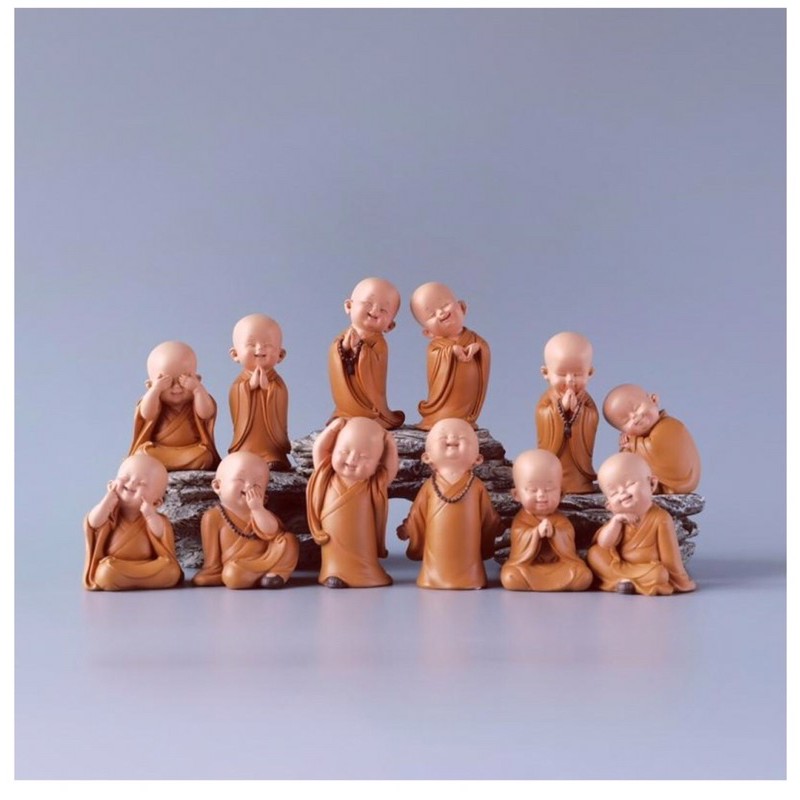 Lovely Yellow Statue Set (Set Of 03 Statues) | Shopee Philippines