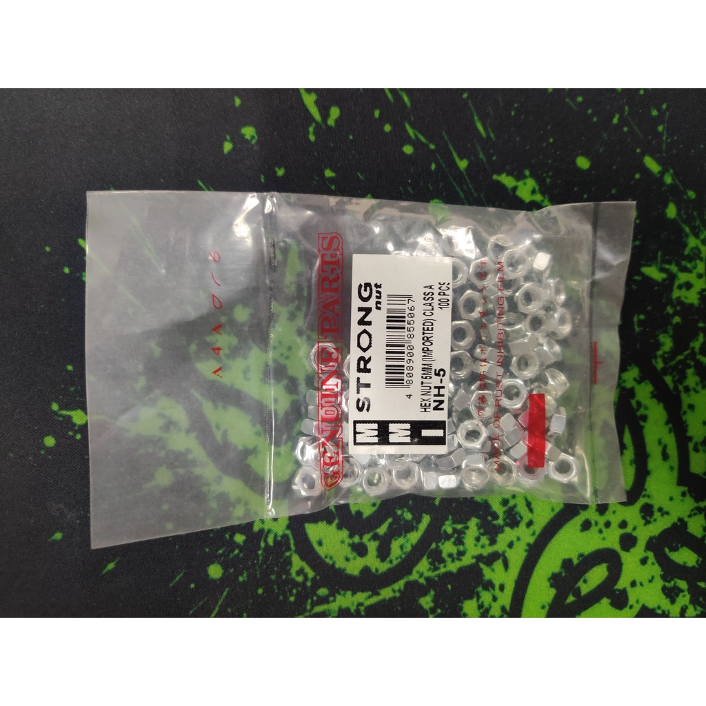 5MM NH-5 Hex Nut (100 pcs) | Shopee Philippines