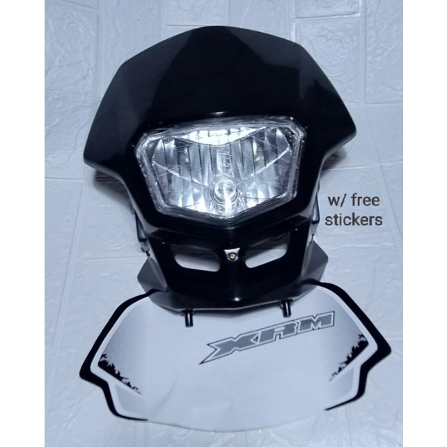 XRM 125 Trinity Headlight assembly | Shopee Philippines