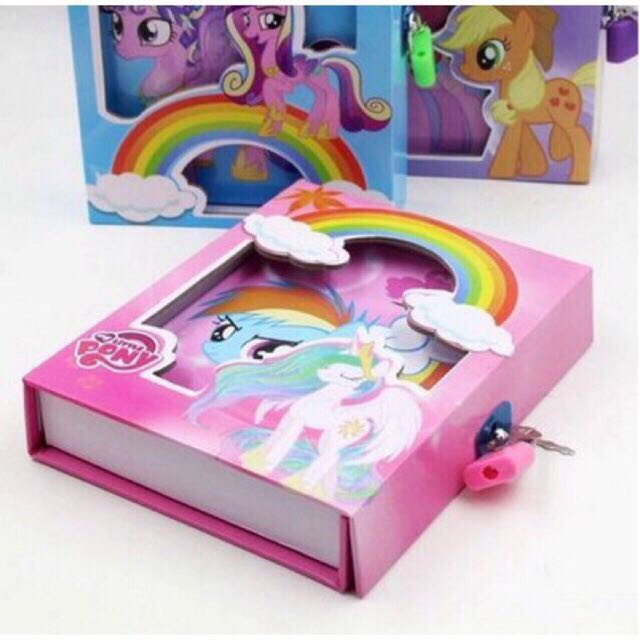 my little pony diary with lock | Shopee Philippines