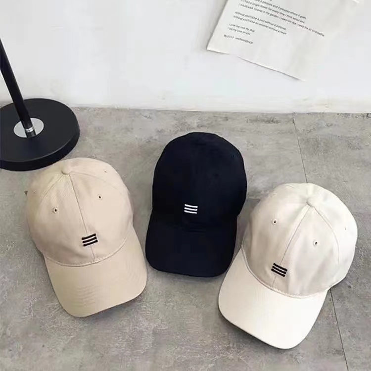 BM Three Bar Line Baseball Caps Unisex mz027 | Shopee Philippines