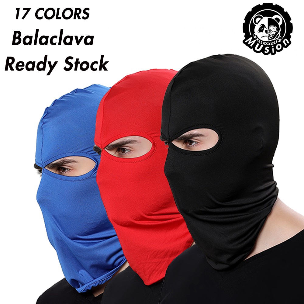 Musion Balaclava Mask Ice Silk Cycling Motor Outdoor Fishing Balaclava ...