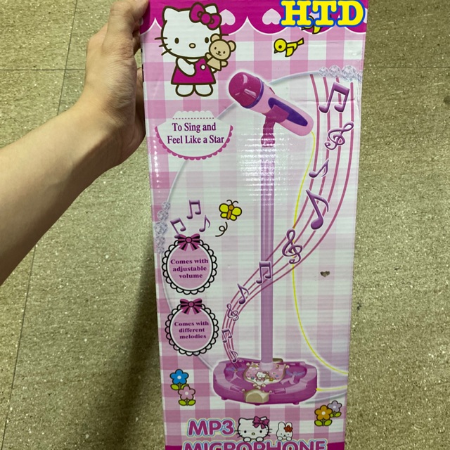 Hello kitty Microphone (HTD) | Shopee Philippines