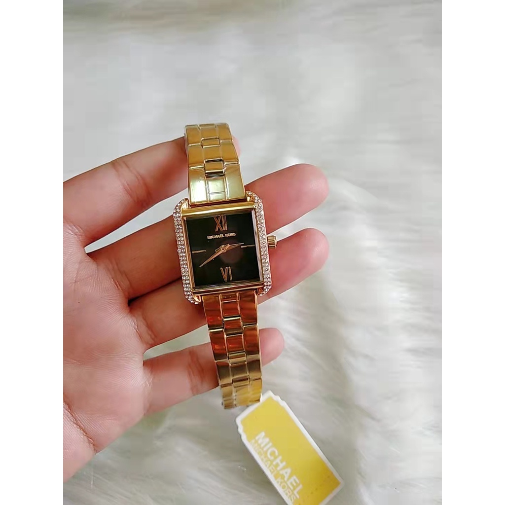 MK Watch Pawnable Squareface small mk3949 / mk3950 Ladies watches ...