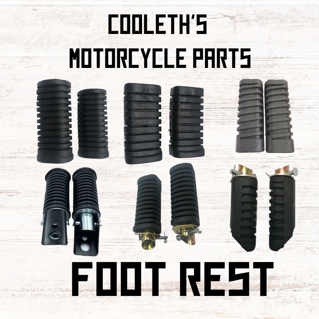 FOOT REST REAR/ FRONT FOR TMX/XRM/BAJAJ | Shopee Philippines