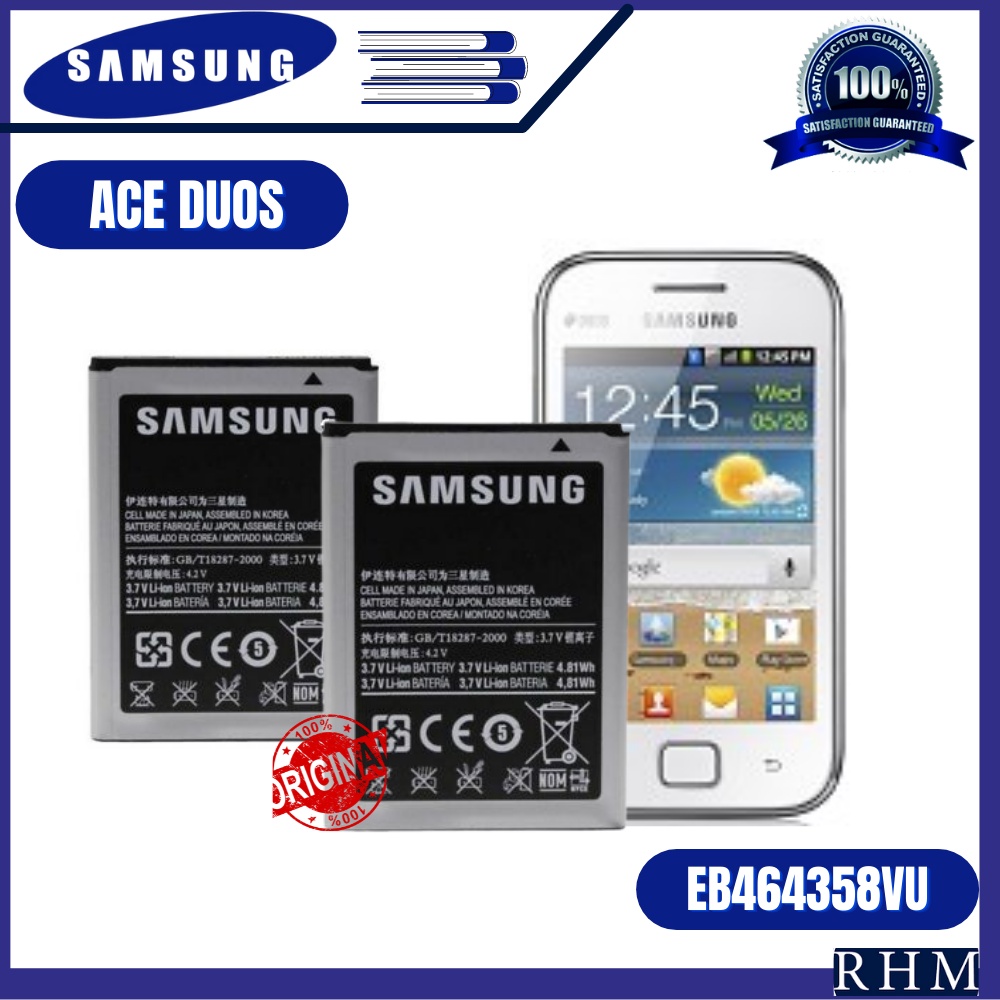SAM SUNG Ace Duos Battery (model: EB494358VU) High Quality Li-ion ...