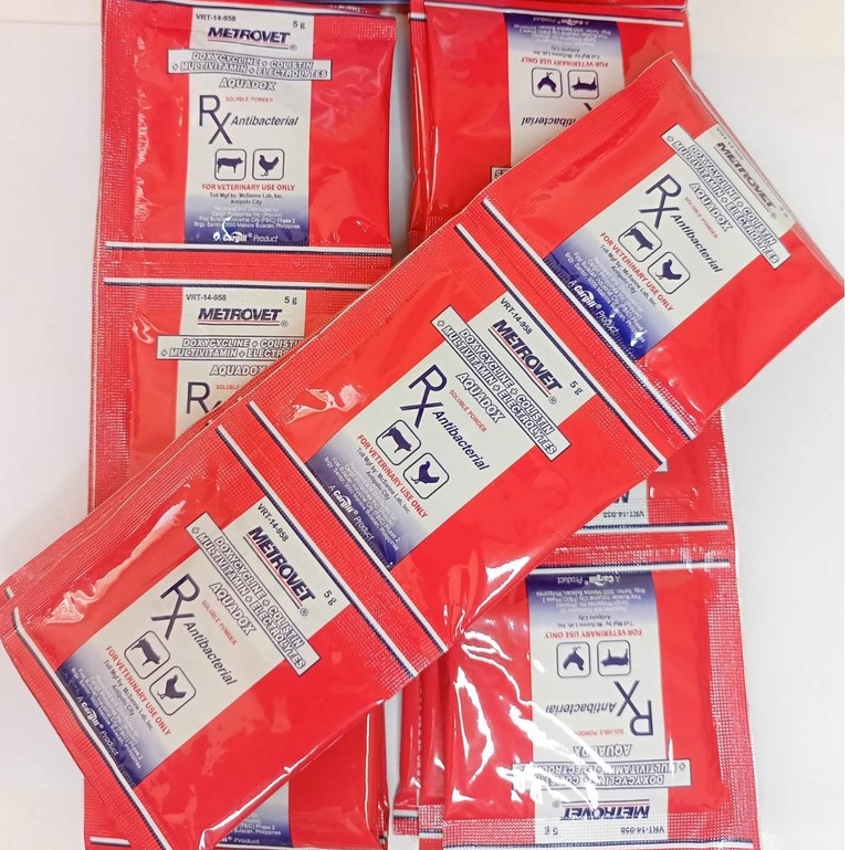 [CLR AGRIVET II 36pcs AQUADOX 5g per sachet for Swine/ Swine ...