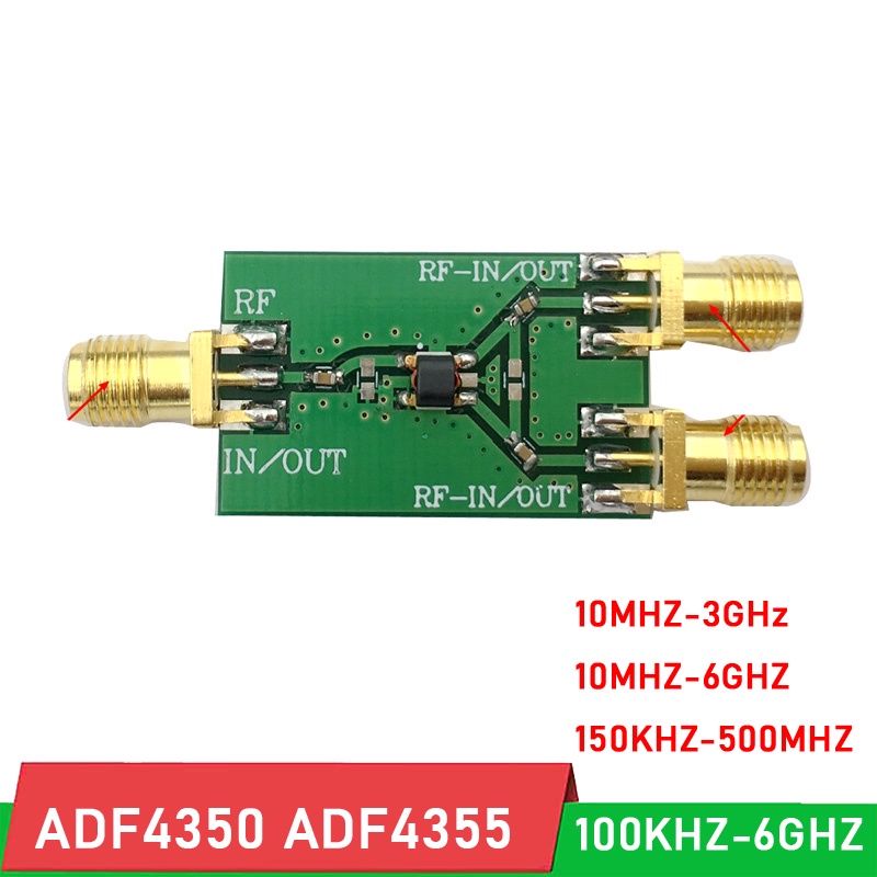 100KHZ-8GHZ ADF4350 ADF4355 differential RF Single-Port Converter balun ...