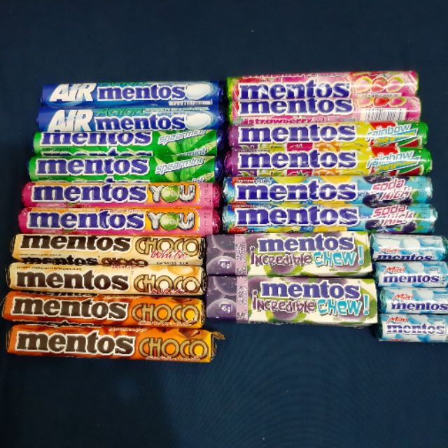 MENTOS CANDIES VARIANTS | Shopee Philippines