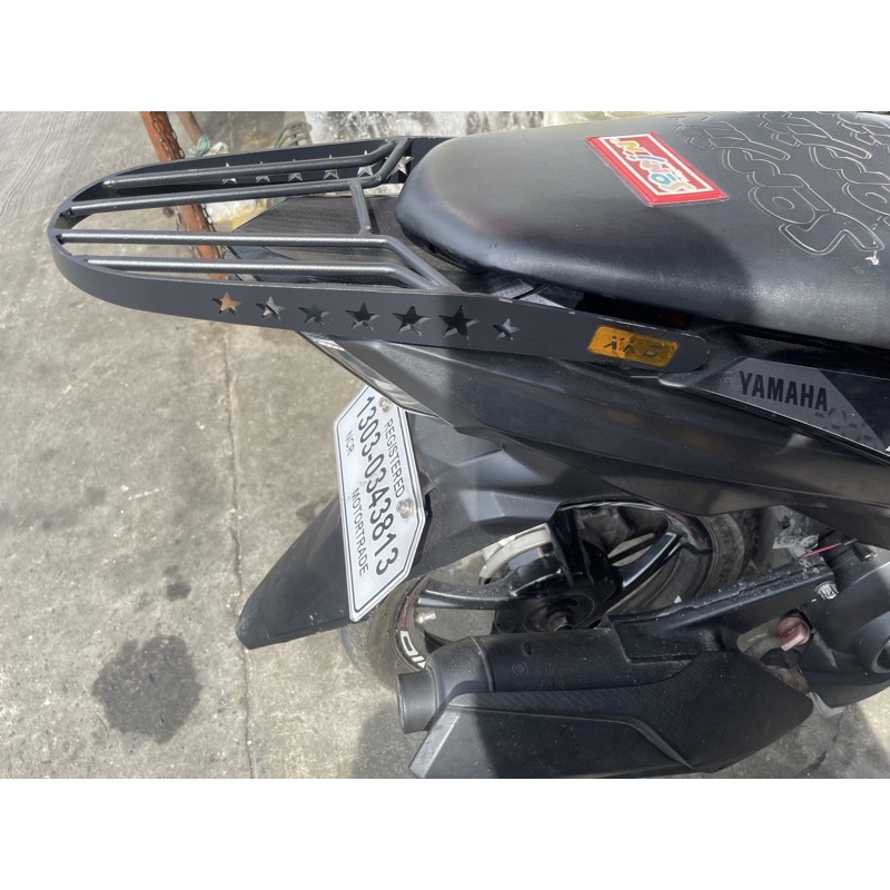 monorack top box bracket xrm110/click/mio i 125/mio sporty/mio soulty ...