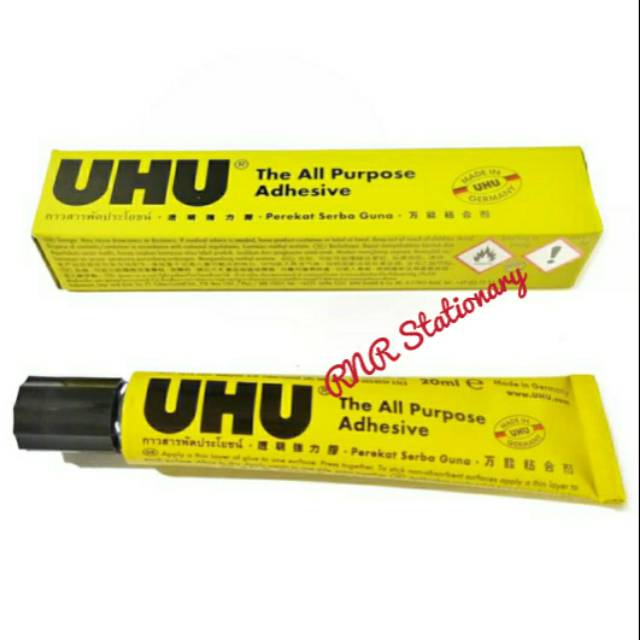 Uhu All Purpose 20 ml Glue / 20 ml Liquid UHU Glue / 20ml Liquid UHU ...