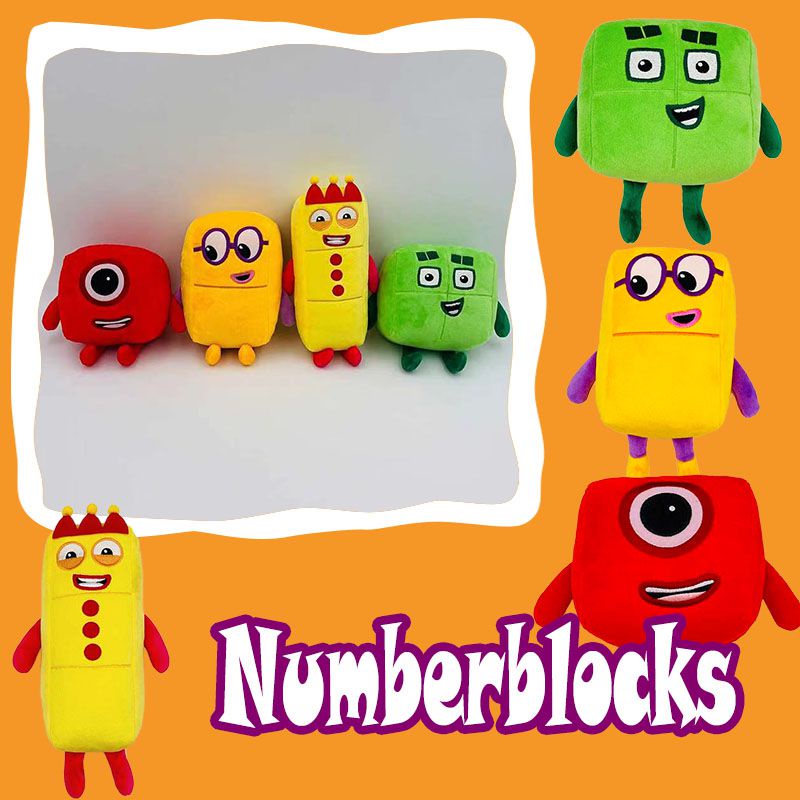 Adorable Numberblocks Plush Toy Perfect Gift For Children Cuddly And ...