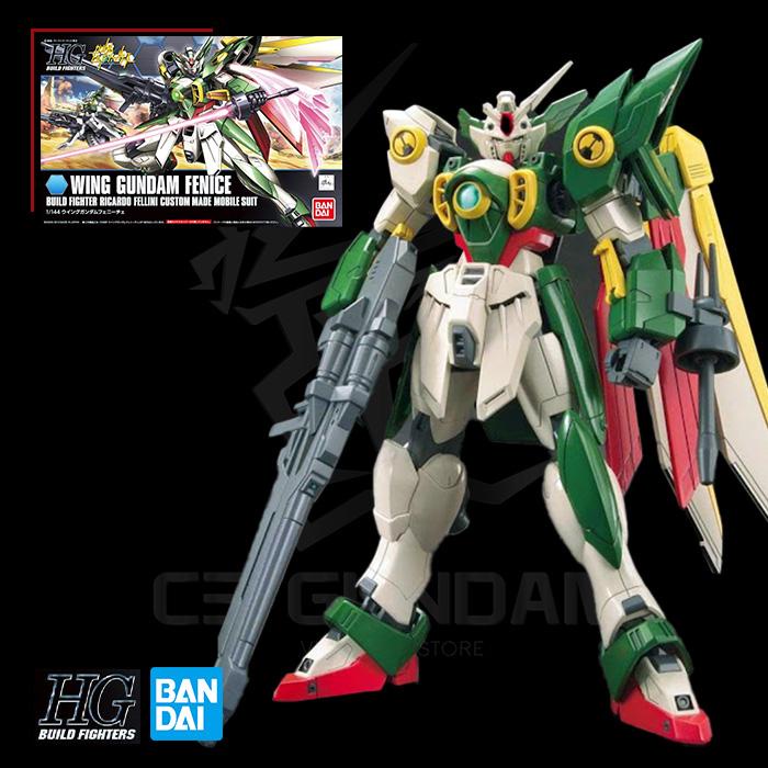 [BANDAI] Hg 006 1/144 WING GUNDAM FENICE HGBF GENUINE JAPANESE GUNPLA ...