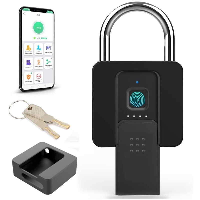 Smart Lock Fingerprint Unlock Silicone Case P10 Door Lock Fingerprint ...