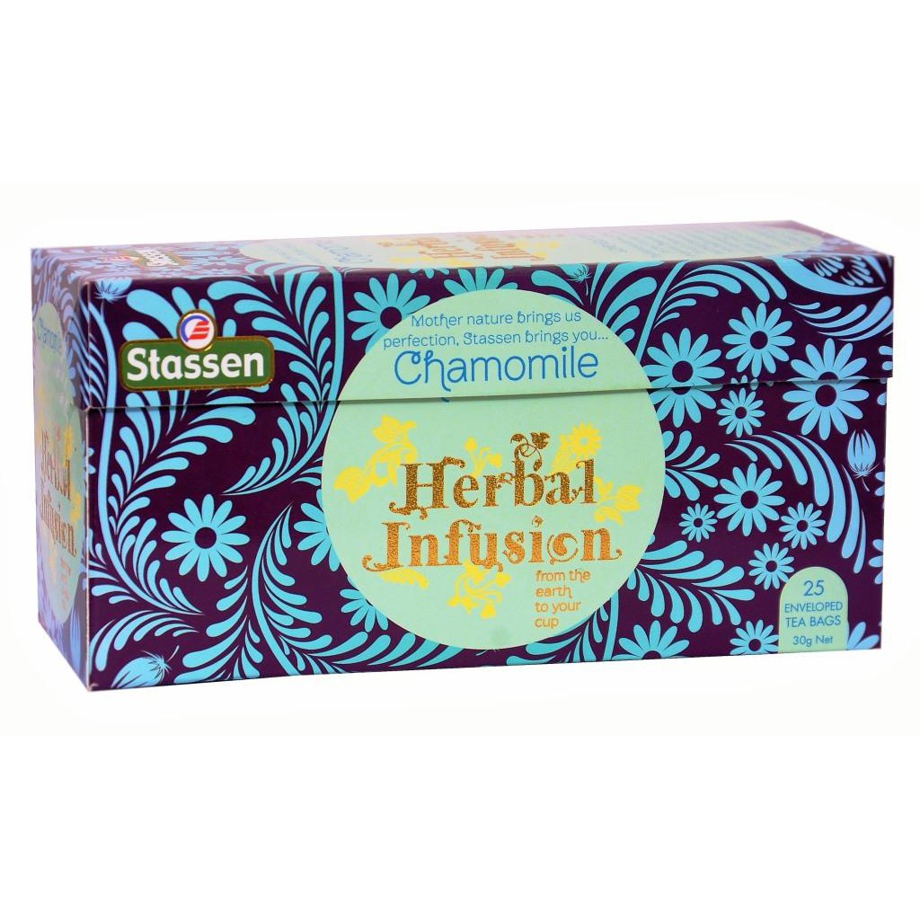 Stassen Chamomile Tea - 25 Enveloped Tea Bags | Shopee Philippines