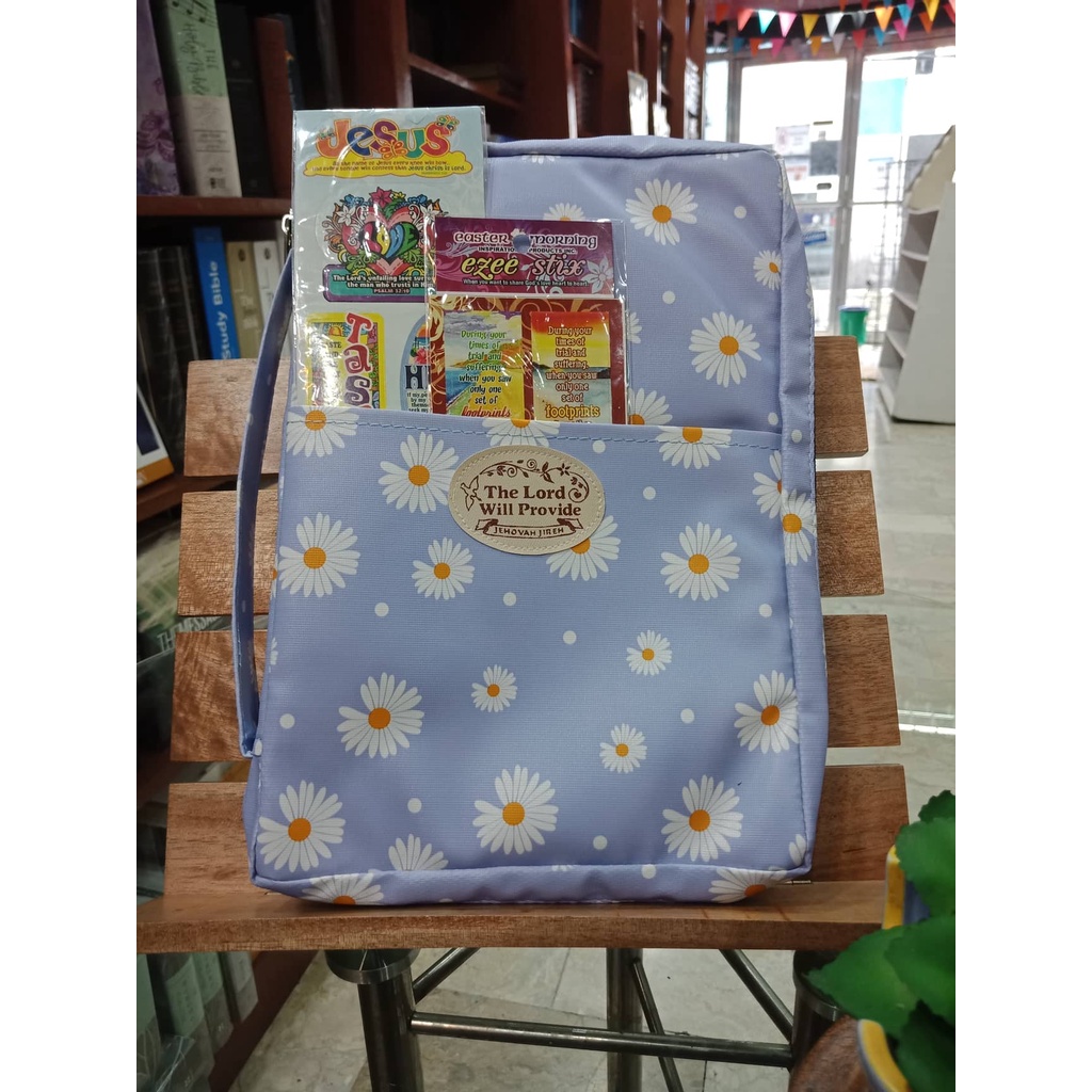 PCBS "BIBLE COVER EXTRA LARGE" ICH FLORAL/WITH FOAM & PRNT WITH POCKET ...