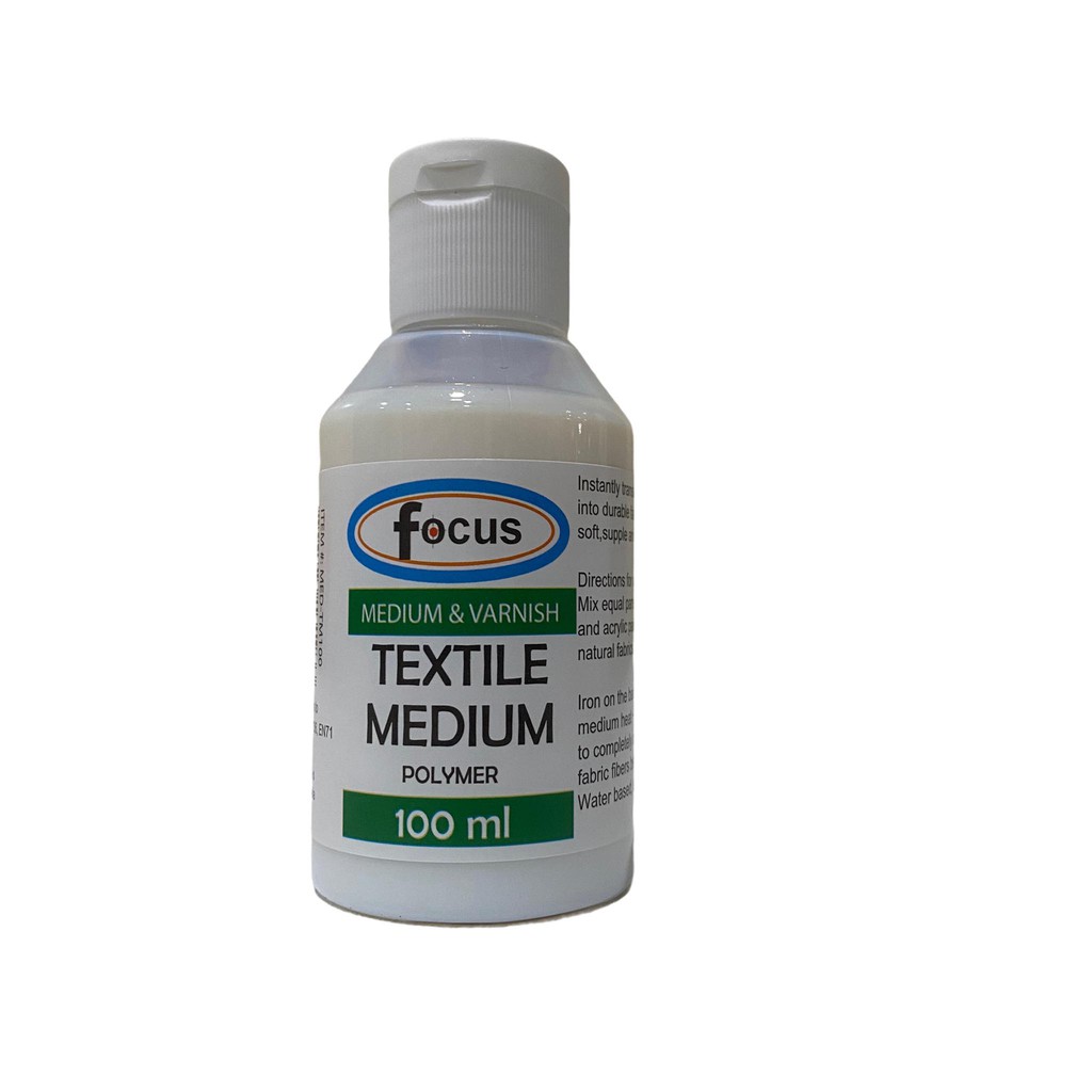 Focus Textile Medium/ Fabric Medium 100 ml | Shopee Philippines