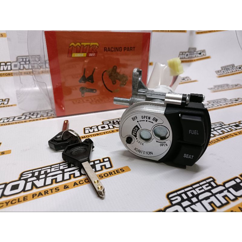 MTR ANTI THEFT IGNITION SWITCH WITH 2 KEYS FOR YAMAHA AEROX 155 V1 / V2 ...