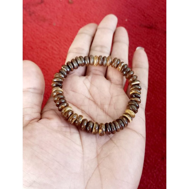 Coconut shell bracelet 8mm natural coconut shell bracelet shell ...