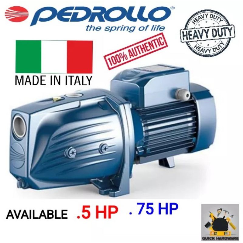 PEDROLLO WATER PUMP 0.50HP and 0.75Hp | Shopee Philippines