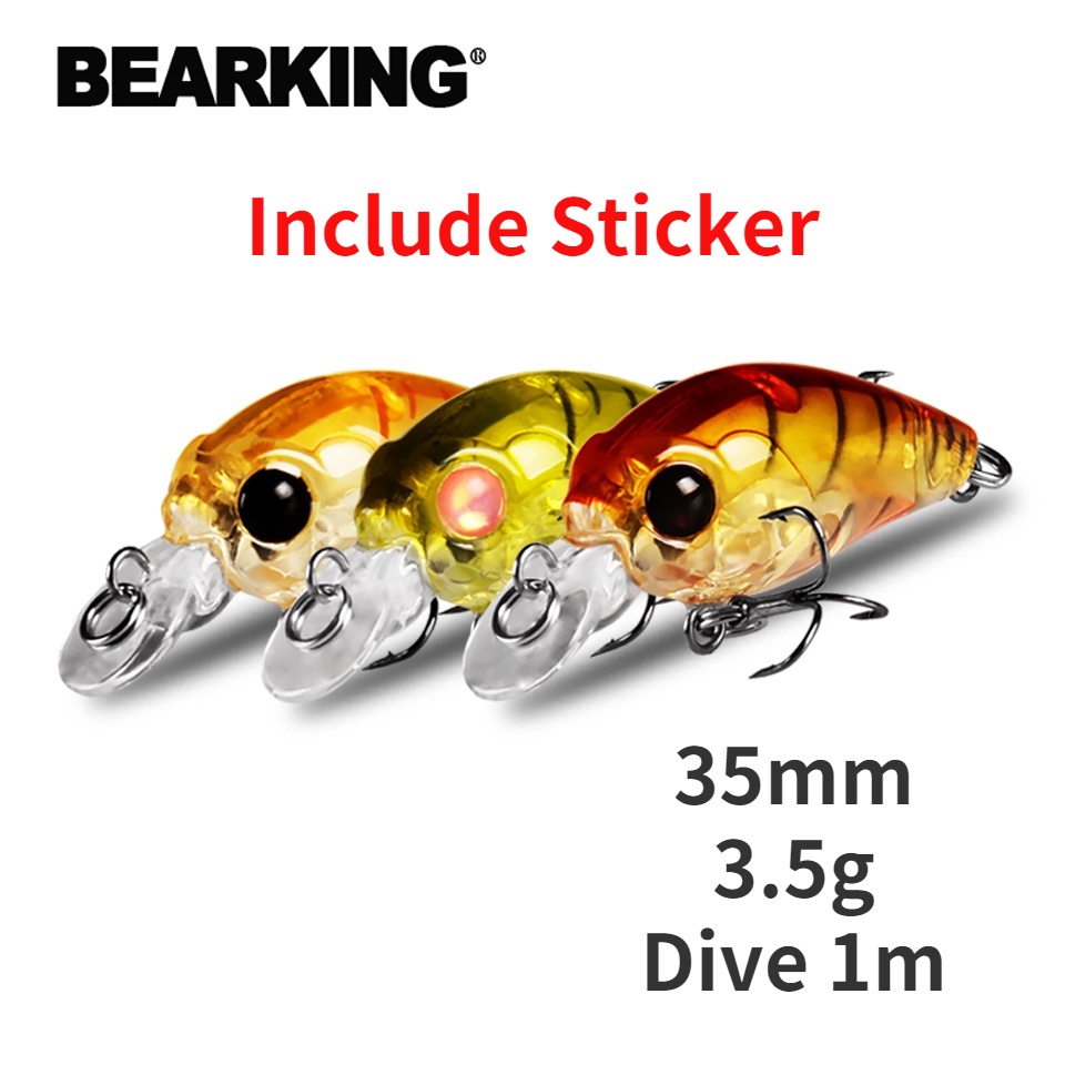 Beaeking Ultralight Fishing Lure 35mm&3.5g 3pcs/lot 9pcs/lot 2022 ...