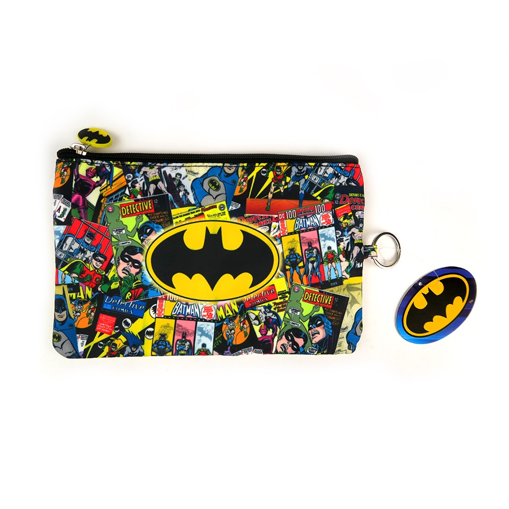 Batman Dual Zipper Utility Pouch | Shopee Philippines