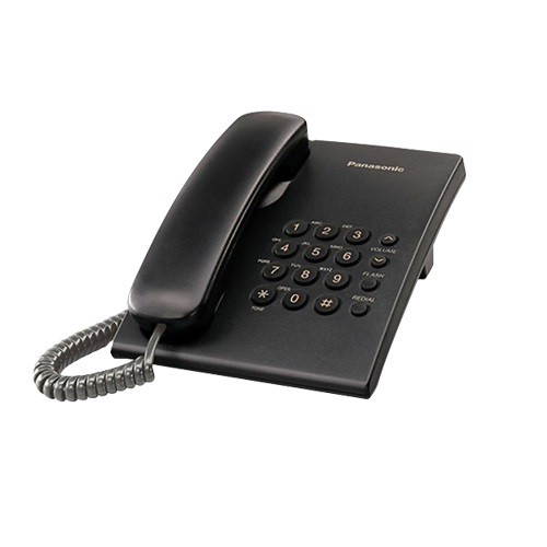 Panasonic KX-TS500MX Black Corded Telephone | Shopee Philippines