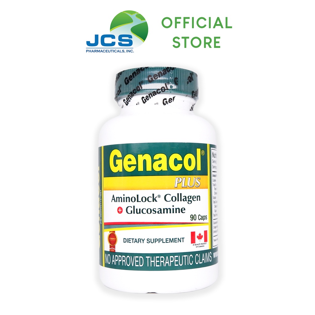 Genacol Plus AminoLock Collagen with Glucosamine 90 Capsules | Shopee ...