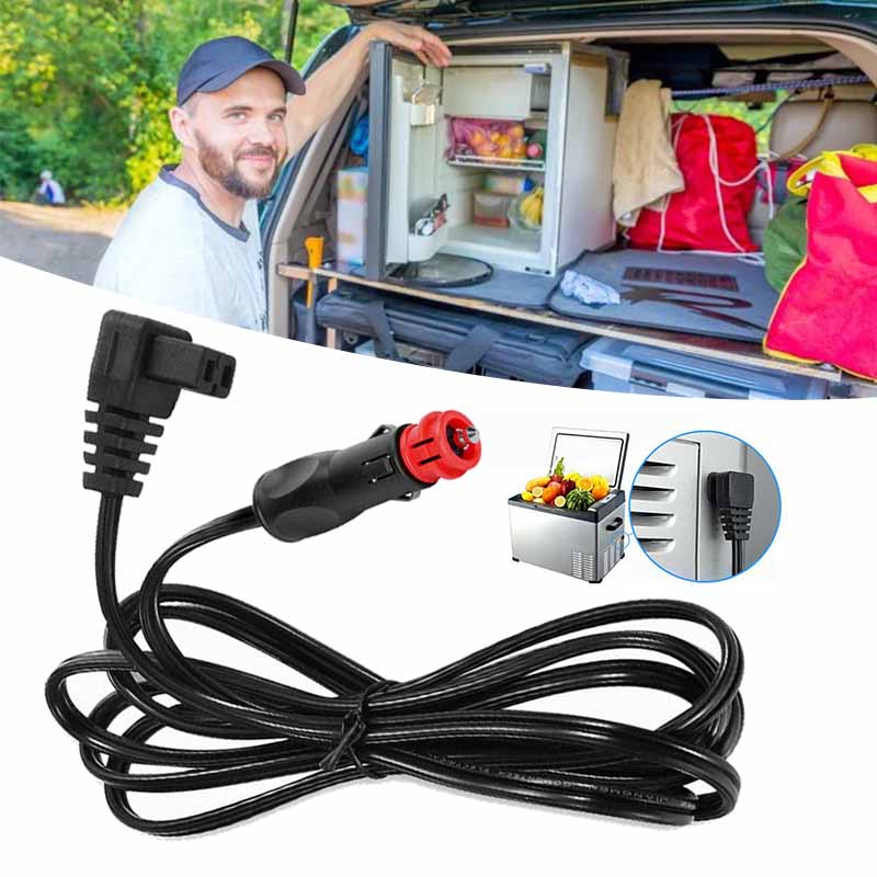 2Meters Merit and Cigarette Plug to 12V Fridge Adaptor Power Lead Cable ...