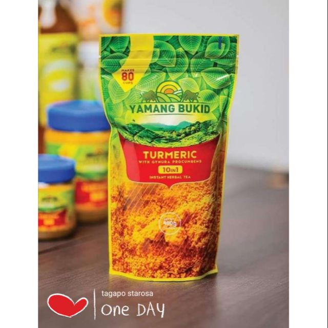 Yamang Bukid Turmeric Tea 10in 1 400g | Shopee Philippines