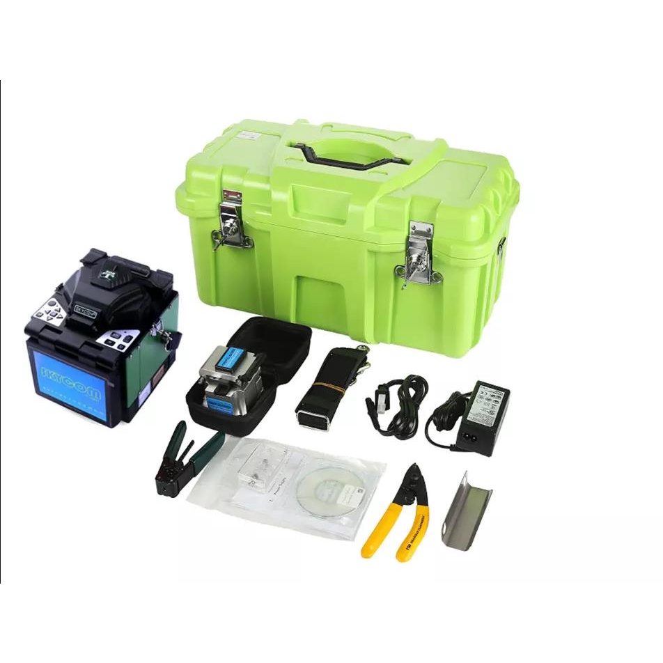 Skycom T-208H Optical Fiber Fusion Splicer Splicing Machine Tool Kit ...