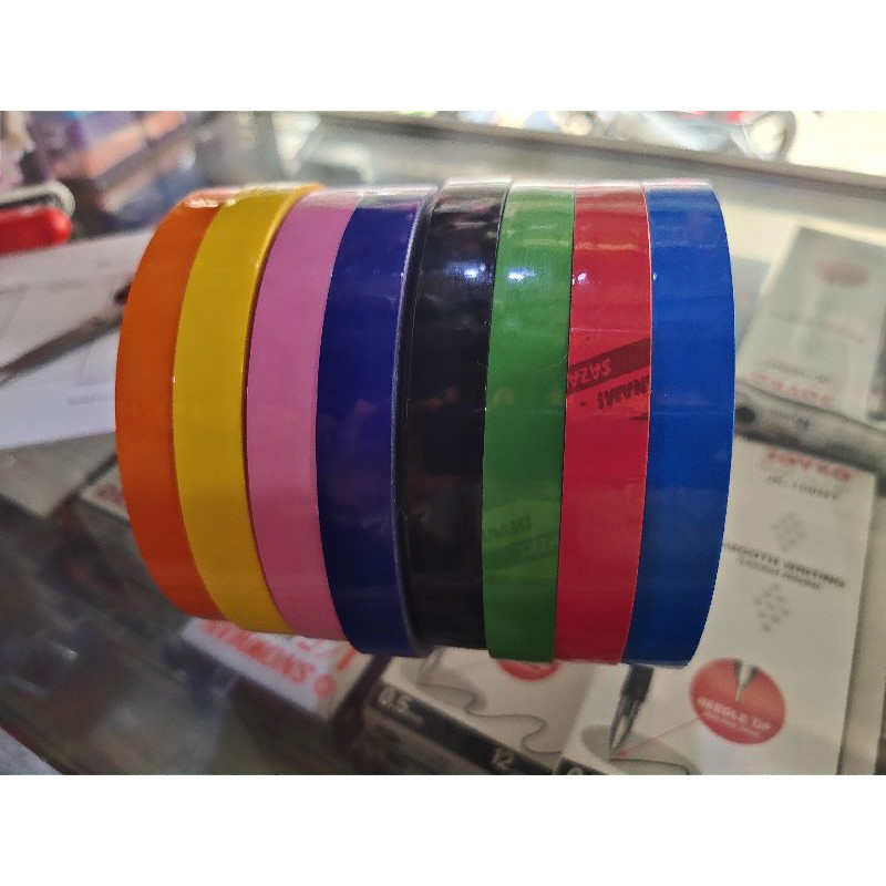 Solatip/ Masking tape/ Solasi / Insulation / Colorful 1/2 inch Sazanami ...