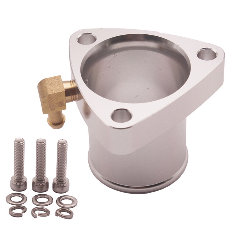 Turbo Compressor Outlet Adapter Flange CNC Aluminum For Garrett GT25 ...