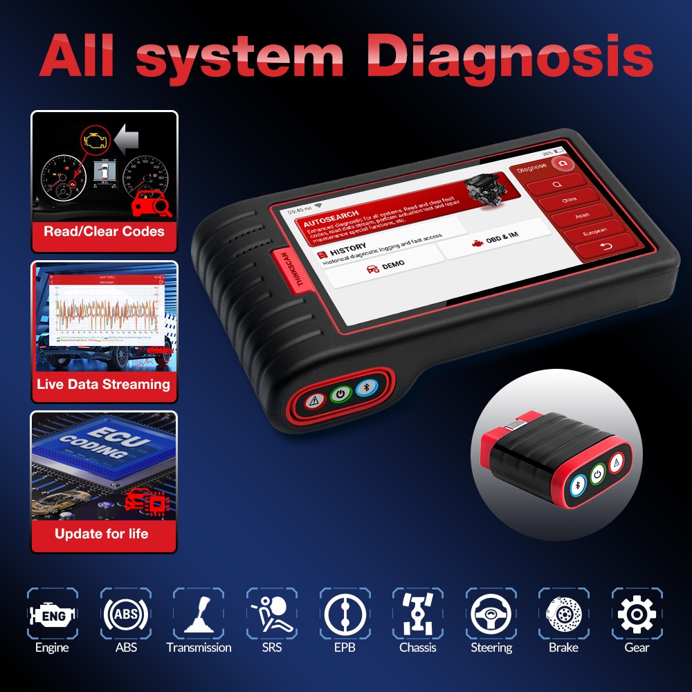 Perodua and Proton Thinkcar Thinkscan Max 2 OBD2 Diagnostic Tool ...